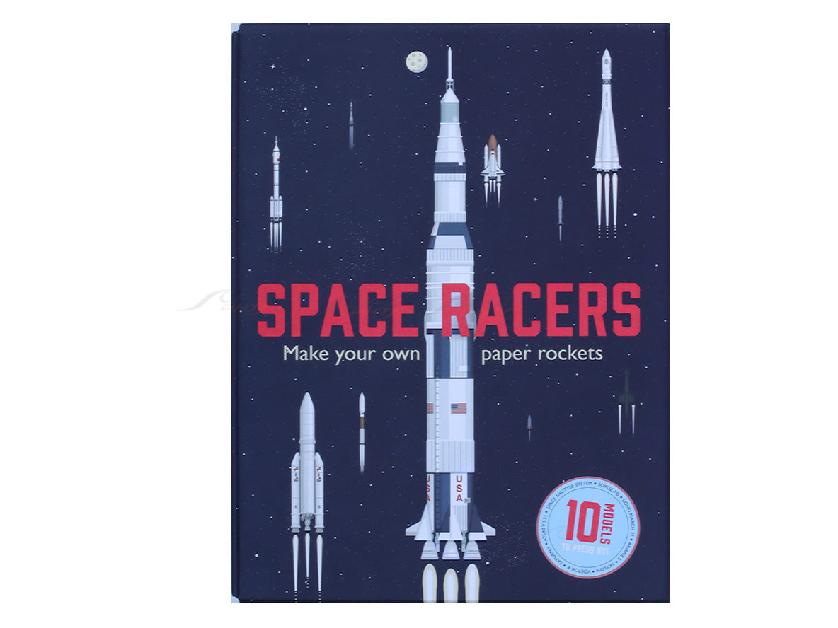 Spaceracers - Make your own paper rockets : Book | Scale Arts India