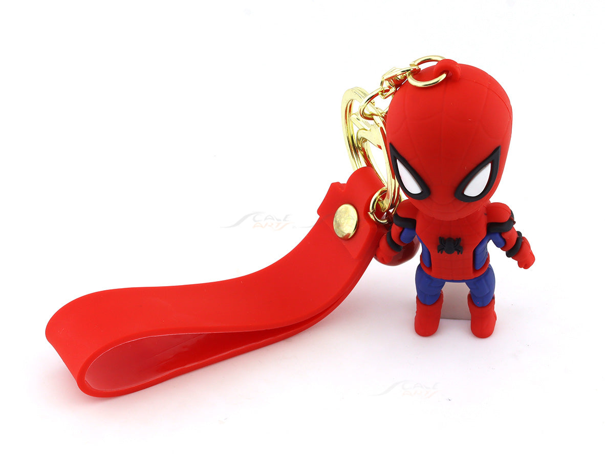 Spiderman Silicon keyring / keychain | Scale Arts India