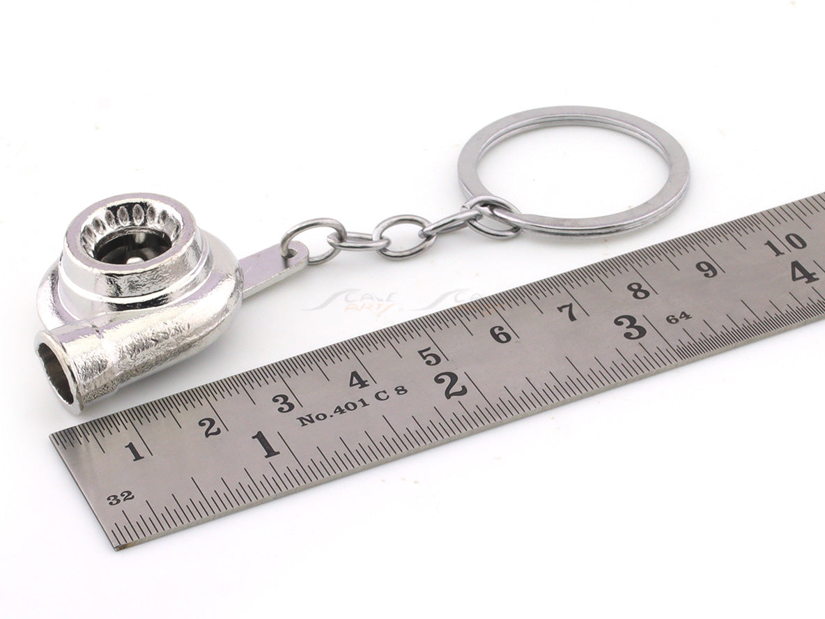 Turbo Golden metal keyring / keychain | Scale Arts India