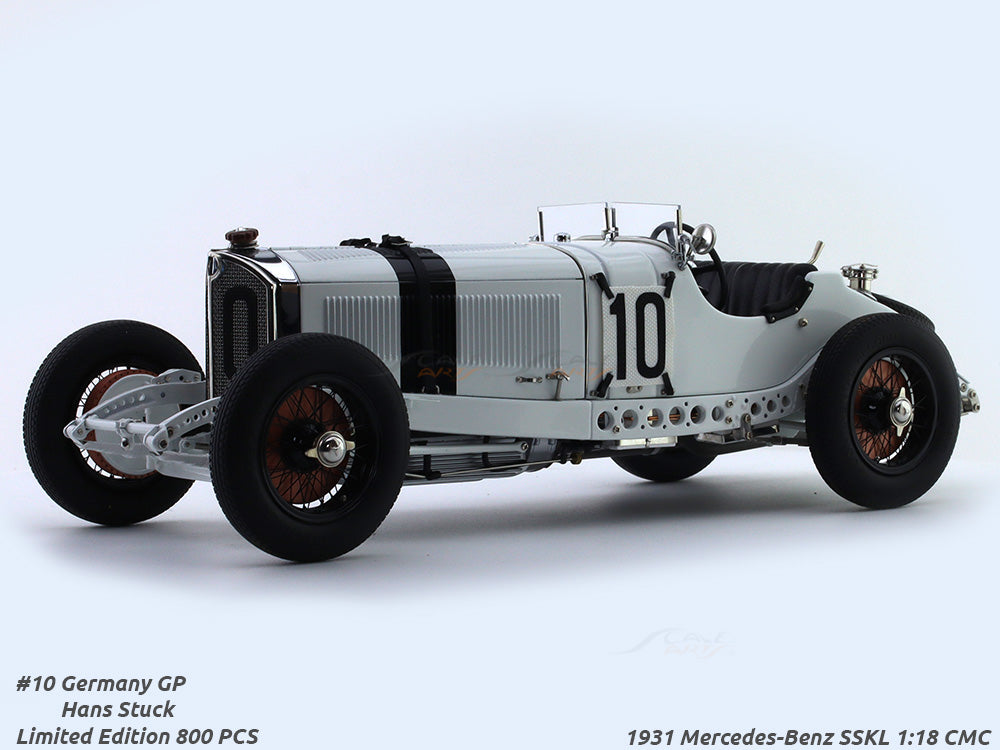 1931 Mercedes-Benz SSKL 1:18 CMC model cars diecast scale miniature ...