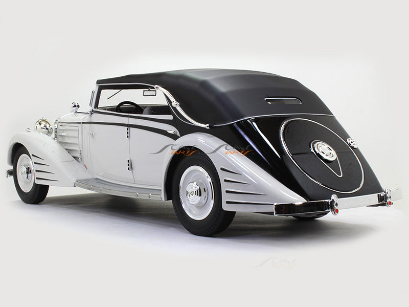 1934 Maybach DS8 Stromlinien Cabriolet Spohn 1:18 CMF scale model car ...