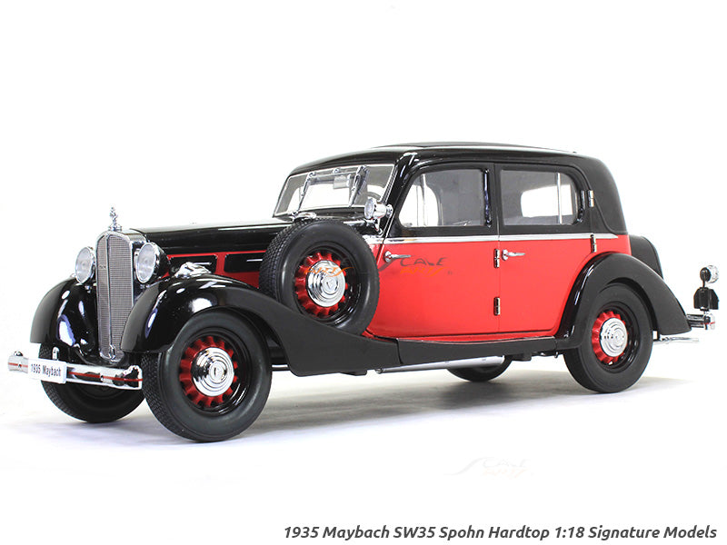 1935 Maybach SW35 Spohn Hardtop 1:18 Signature Models diecast scale ...