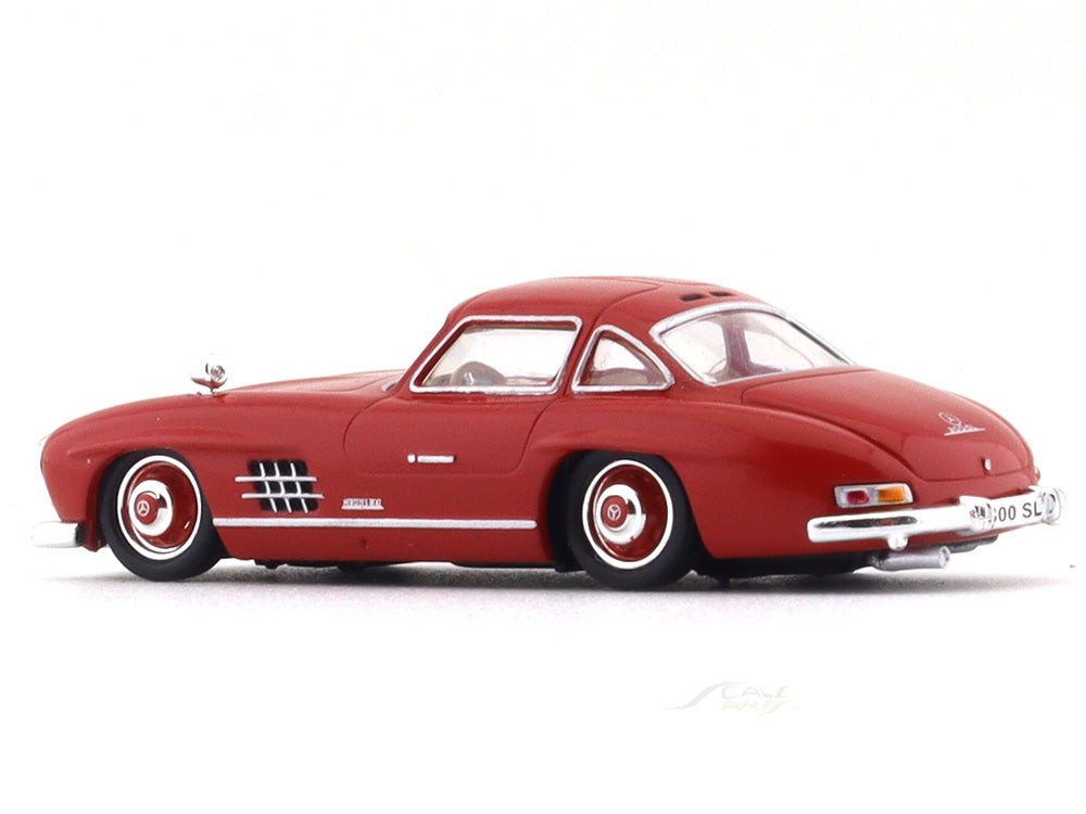 1954 Mercedes-Benz 300SL W198 red 1:87 Ricko HO scale model car ...