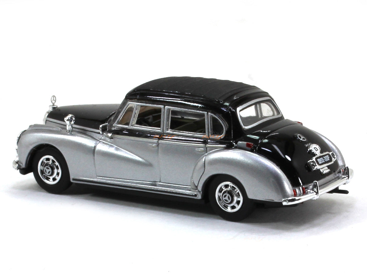 1955 Mercedes-Benz 300C Limousine W186 Silver/Black 1:87 Ricko HO Scale ...