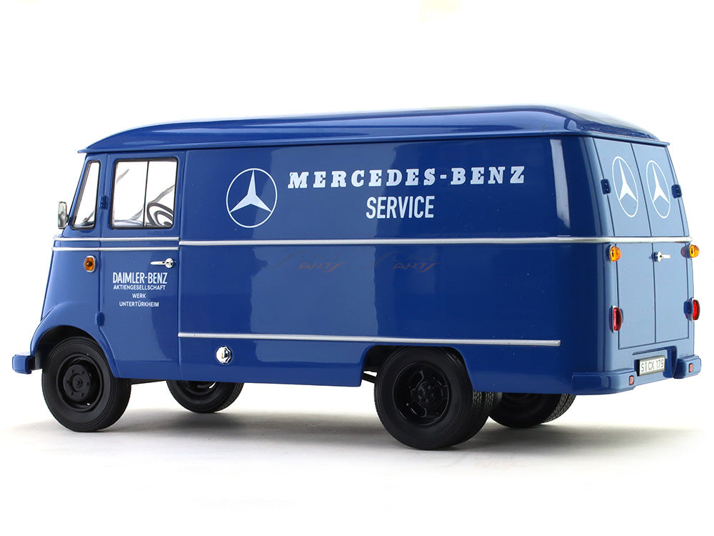 1961 Mercedes-Benz L319 Service Van 1:18 Norev diecast scale model Van ...