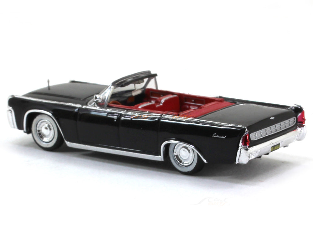 1963 Lincoln Continental Convertible black 1:87 Ricko HO Scale Model ...