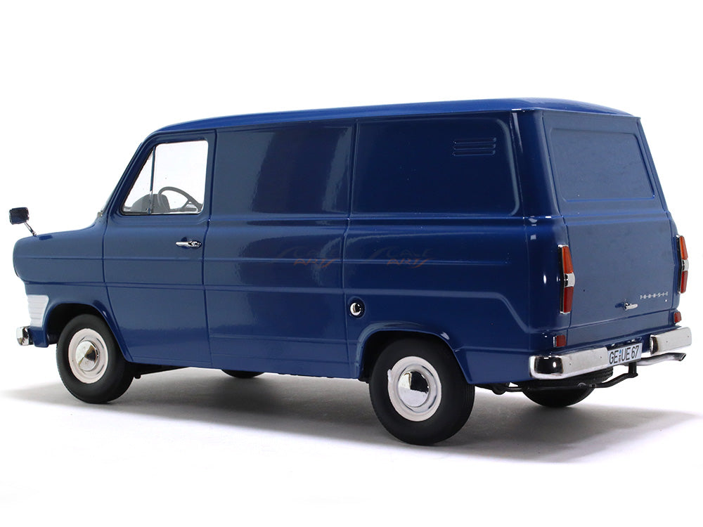 1965 Ford Transit MK I blue 1:18 KK Scale model van collectible | Scale ...