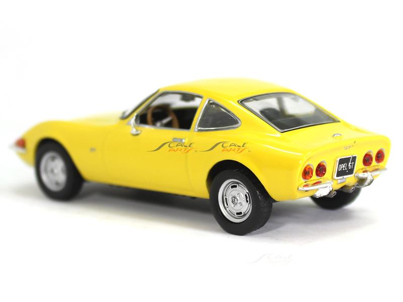 1968 - 1973 Opel GT 1:43 diecast Scale Model Car | Scale Arts India