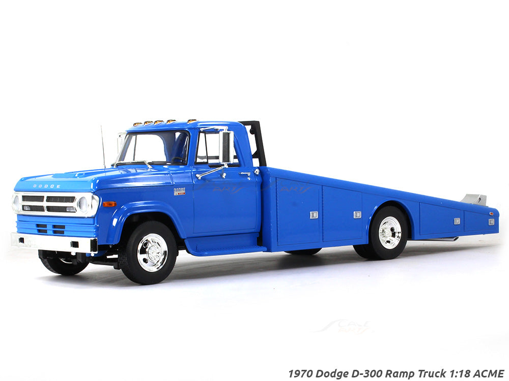 1970 Dodge D-300 Ramp Truck 1:18 ACME scale model collectible | Scale ...