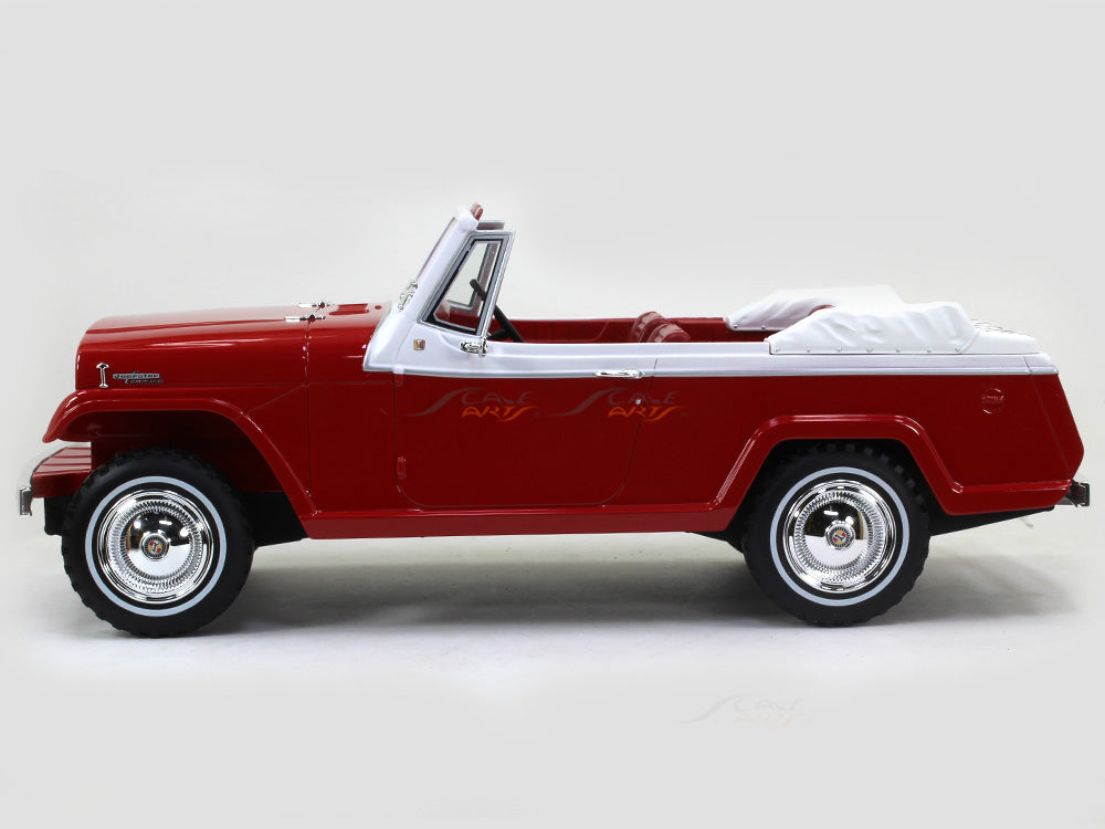 1970 Jeep Jeepster Commando Convertible 1:18 BoS scale model car ...