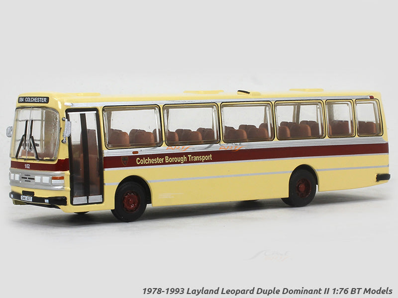 1978-1993 Layland Leopard Duple Dominant II 1:76 BT Models diecast ...