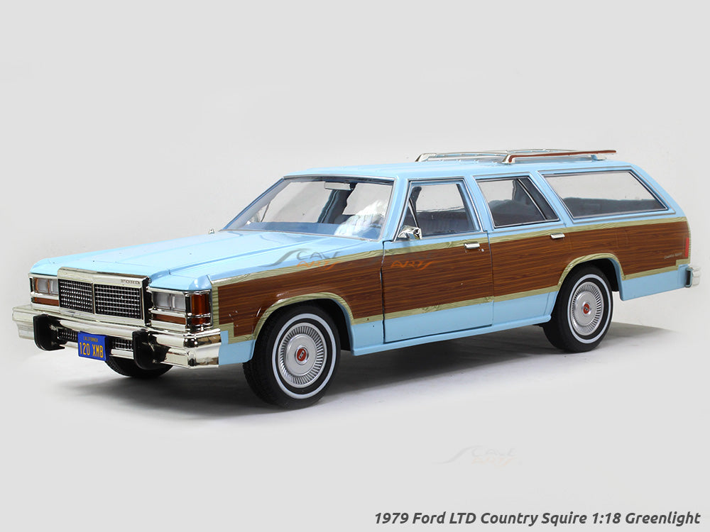 1979 Ford LTD Country Squire 1:18 Greenlight diecast scale model car ...