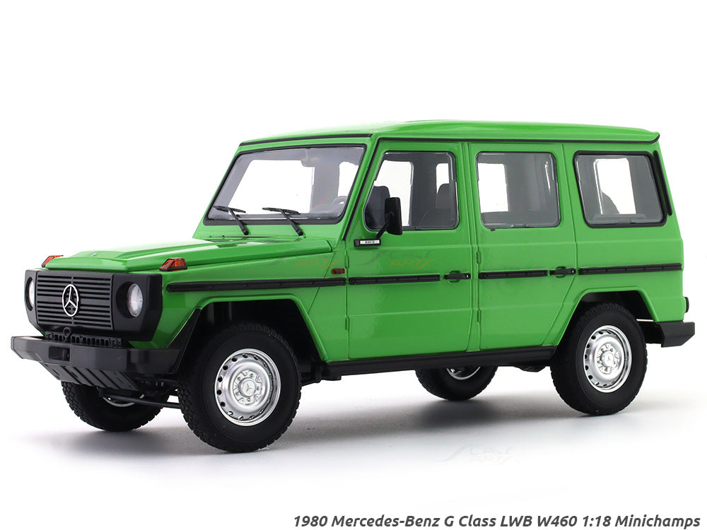 1980 Mercedes-Benz G Class LWB W460 green 1:18 Minichamps diecast scale ...