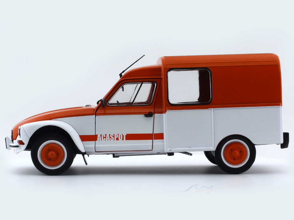 Solido 1:18 1984 Citroen Acadiane Acaspot Van diecast Scale Model ...