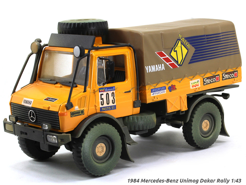 1984 Mercedes-Benz Unimog Dakar Rally 1:43 diecast Scale Model Car ...