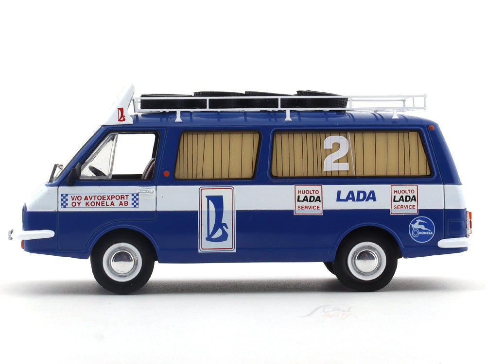 1984 RAF 2203 Lada rally assistance van 1:43 IXO scale model car ...