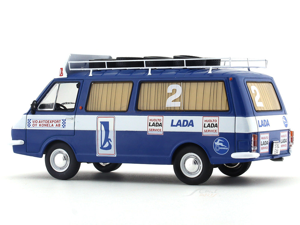 1984 RAF 2203 Lada rally assistance van 1:43 IXO scale model car ...