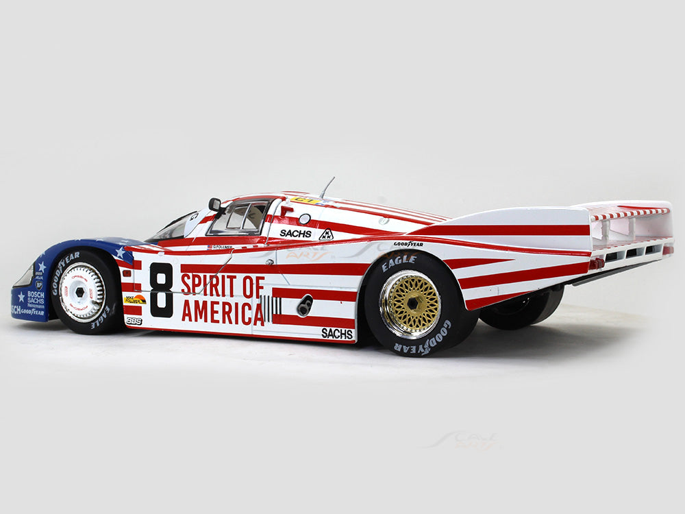 1986 Porsche 956 LH 3rd 24H LeMans 1:18 Solido diecast Scale Model Car ...