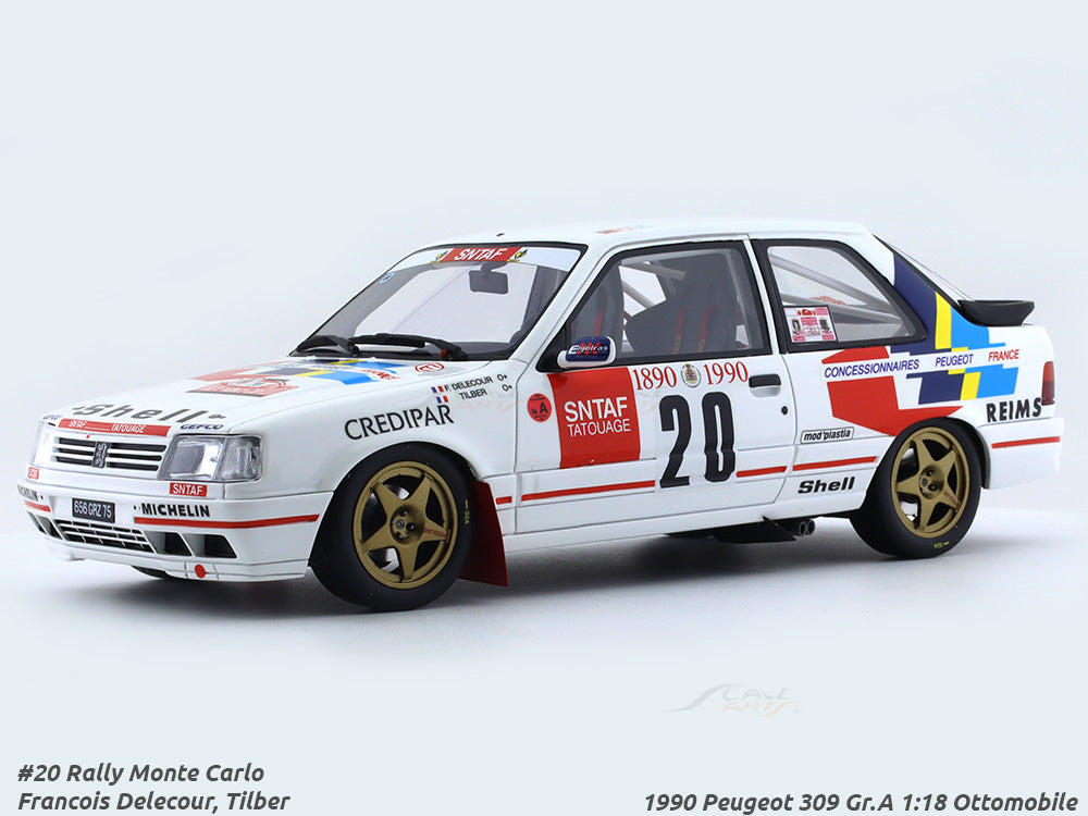 1990 Peugeot 309 Gr.A 1:18 Ottomobile Scale Model collectible | Scale ...