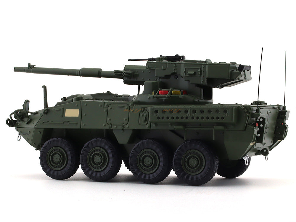2002 General Dynamics Lan Systems M1128 MGS Stryker 1:48 Solido diecast ...
