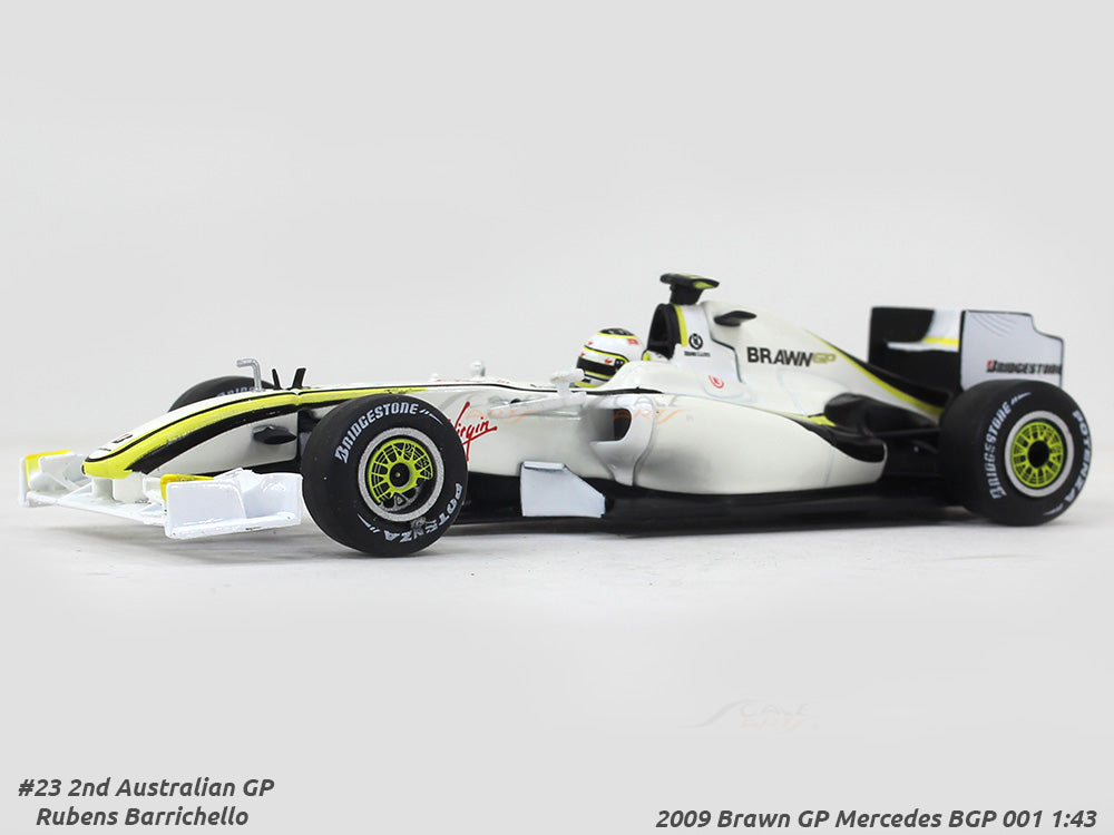 2009 Brawn GP Mercedes BGP 001 1:43 diecast Scale Model car | Scale ...