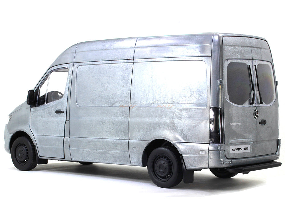 2018 Mercedes-Benz Sprinter Panel Van 'Rugged Edition' 1:18 Norev scale ...