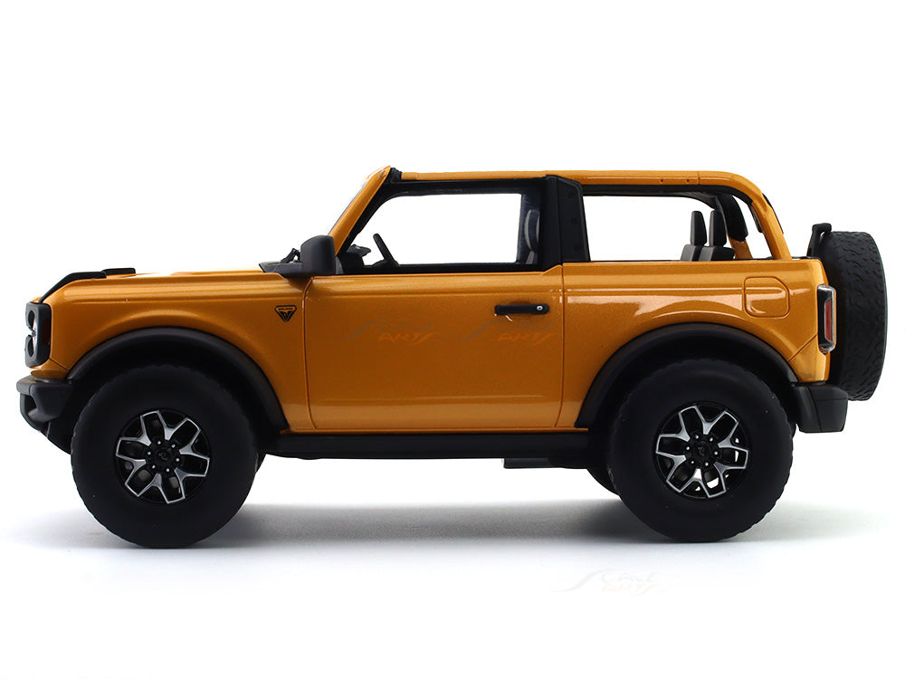 2021 Ford Bronco Badlands Cyber Orange 1:18 GT Spirit scale model car ...