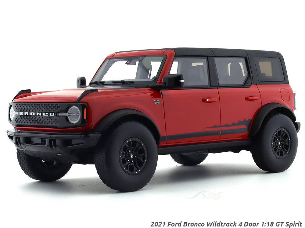 2021 Ford Bronco Wildtrack 4 Door 1:18 GT Spirit Scale Model ...
