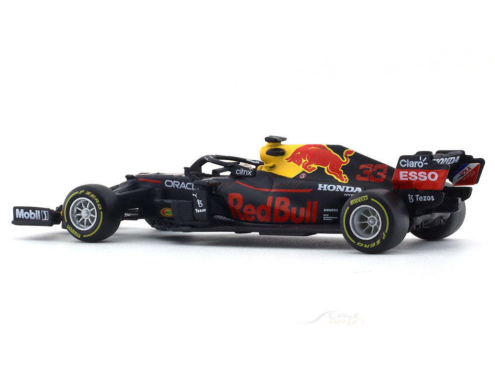 2021 Red Bull RB16B #33 Max Verstappen 1:43 Bburago scale model car ...