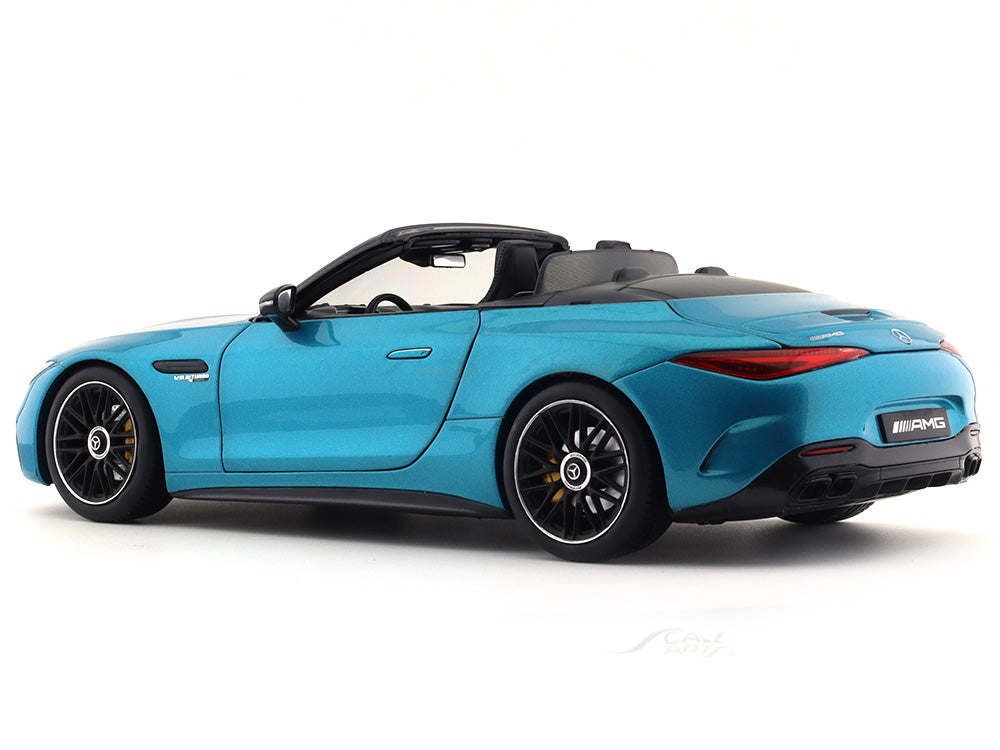 2022 Mercedes-Benz SL63 AMG R232 4Matic blue 1:18 I Scale diecast Scale ...