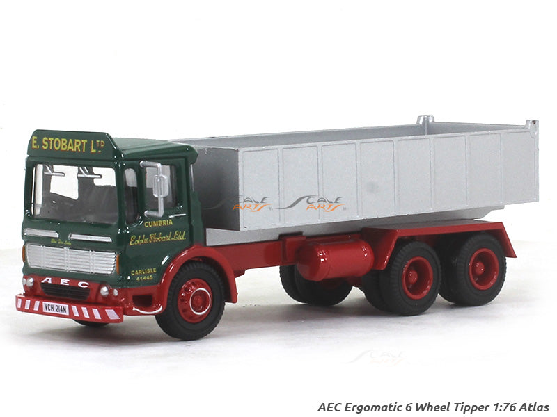 AEC Ergomatic 6 Wheel Tipper 1:76 Atlas diecast scale model truck ...