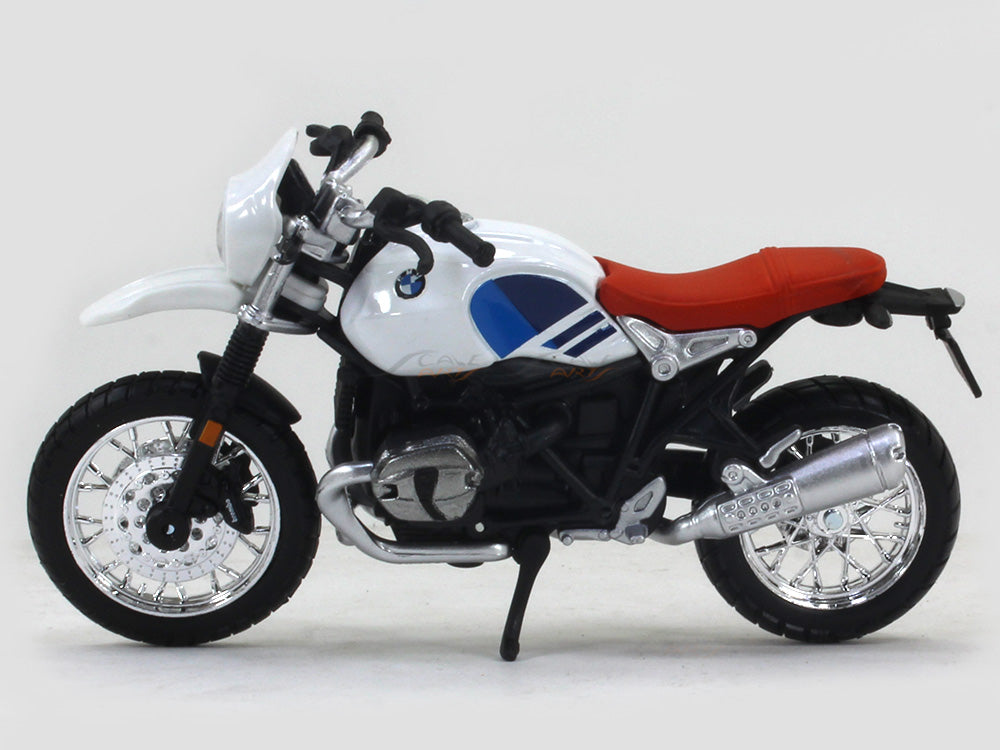 BMW R Nine T Urban GS 1:18 Bburago licensed diecast scale model bike ...