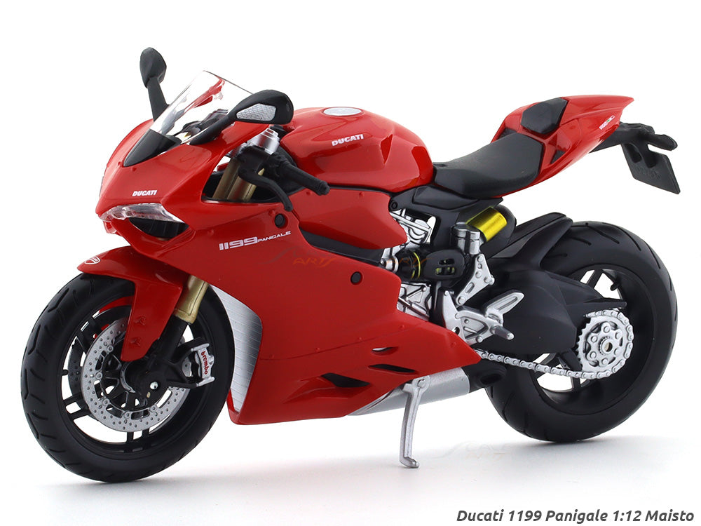 Ducati 1199 Panigale 1:12 Maisto Licensed Scale Model bike collectible ...
