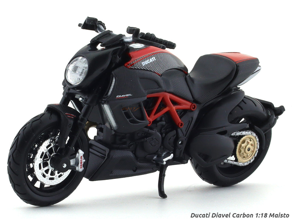 Ducati Diavel Carbon 1:18 Maisto diecast scale Model bike collectible ...