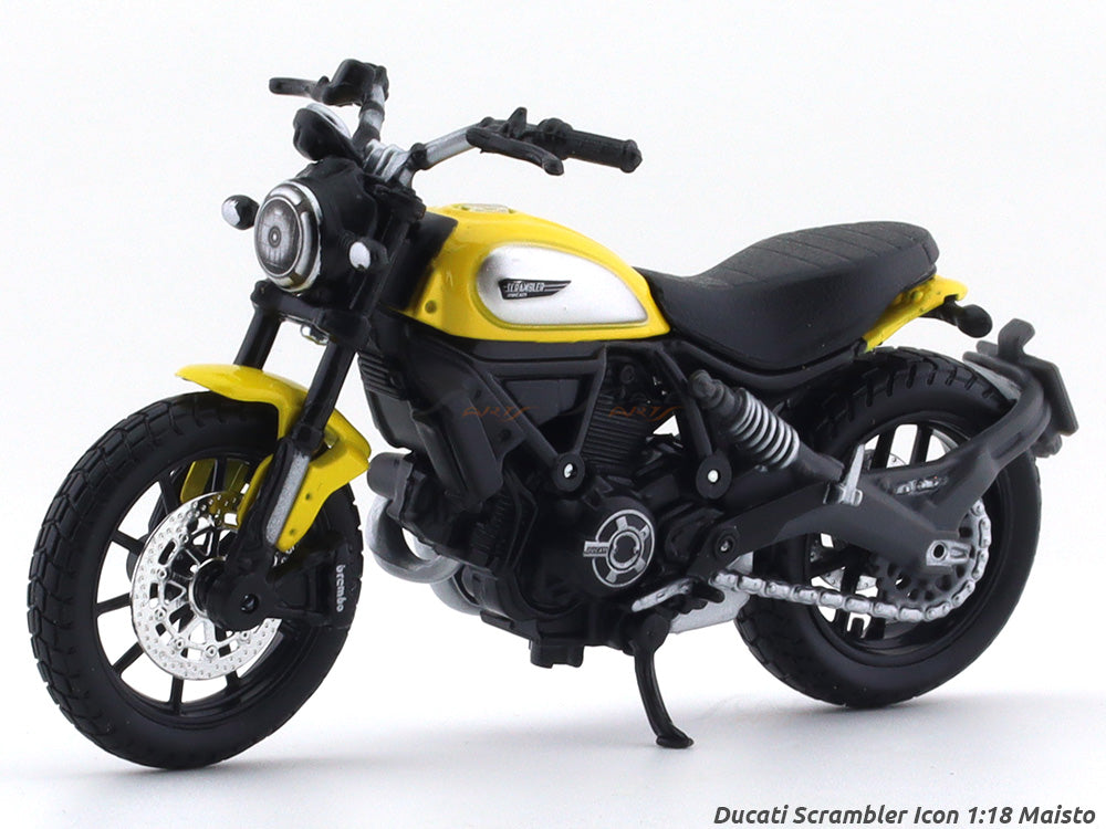 Ducati Scrambler Icon 1:18 Maisto licensed Scale Model bike collectible ...