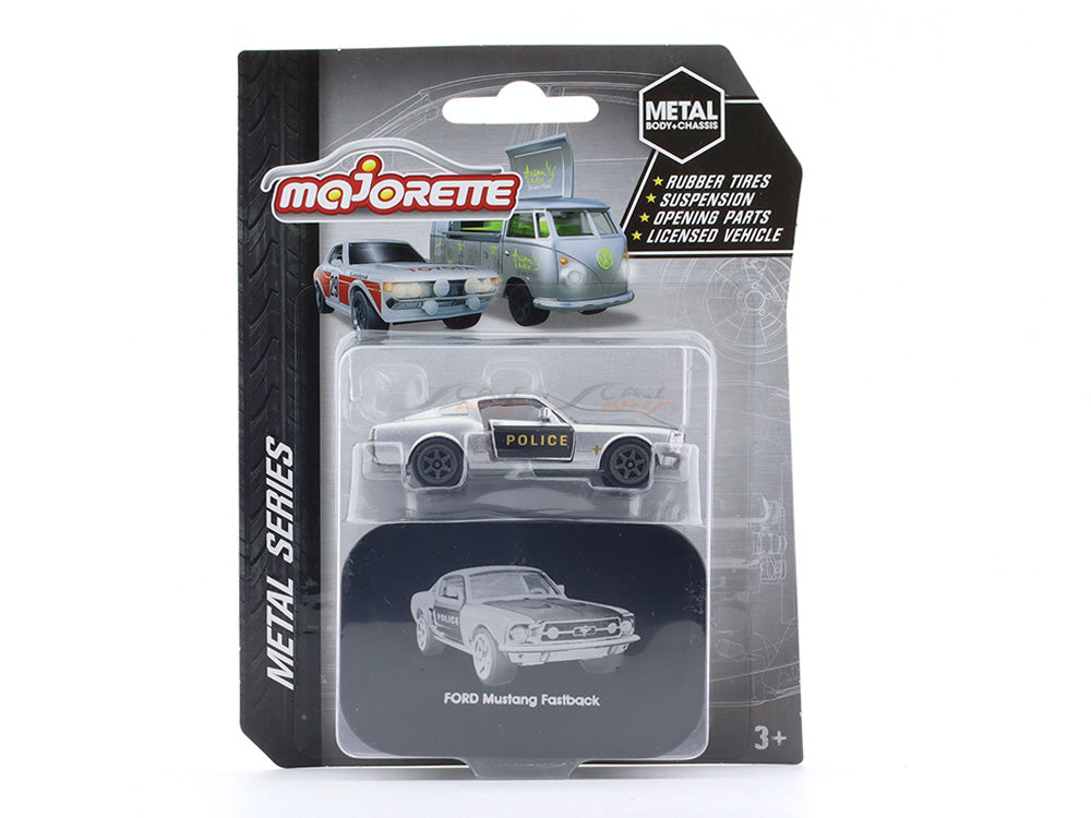 Ford Mustang Fastback Police 1:64 Majorette scale model car | Scale ...