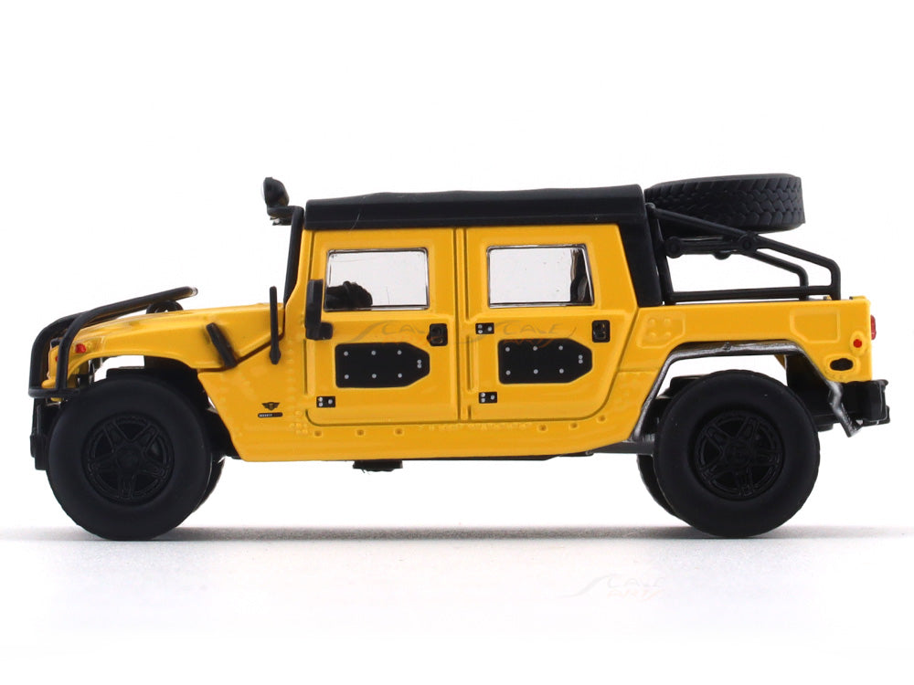 Hummer H1 Pickup yellow 1:64 Master diecast scale model car | Scale ...