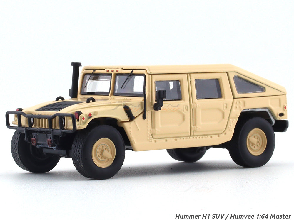 Hummer H1 SUV / Humvee beige 1:64 Master diecast scale model car ...