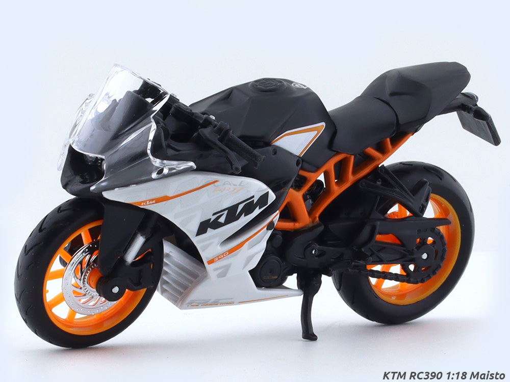 KTM RC390 1:18 Maisto licensed diecast Scale Model bike collectible ...