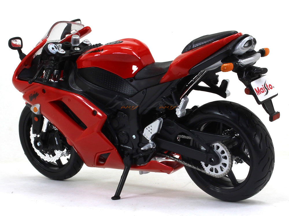 Kawasaki Ninja ZX 6R 1:12 Maisto diecast Scale Model bike | Scale Arts ...