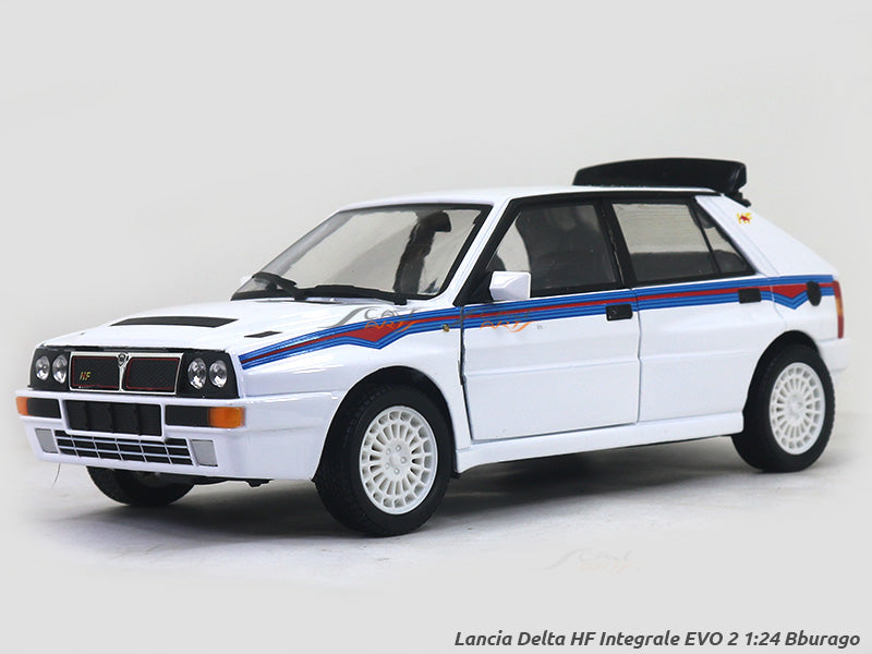 Lancia Delta HF Integrale EVO 2 1:24 Bburago diecast Scale Model car ...