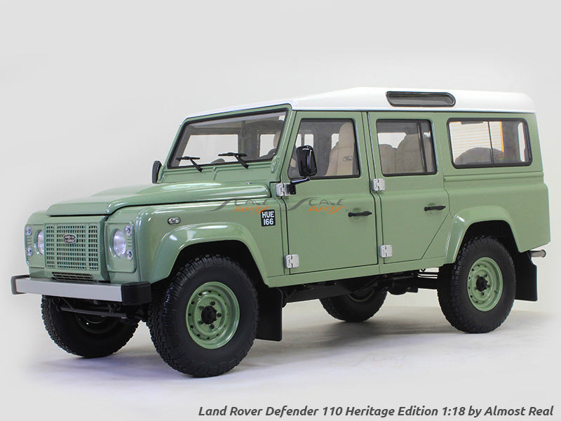 Land Rover Defender 110 Heritage Edition 1:18 Almost Real diecast Scale ...