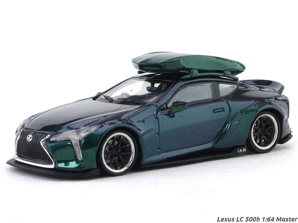 Lexus LC 500h green 1:64 Master diecast scale miniature car | Scale ...