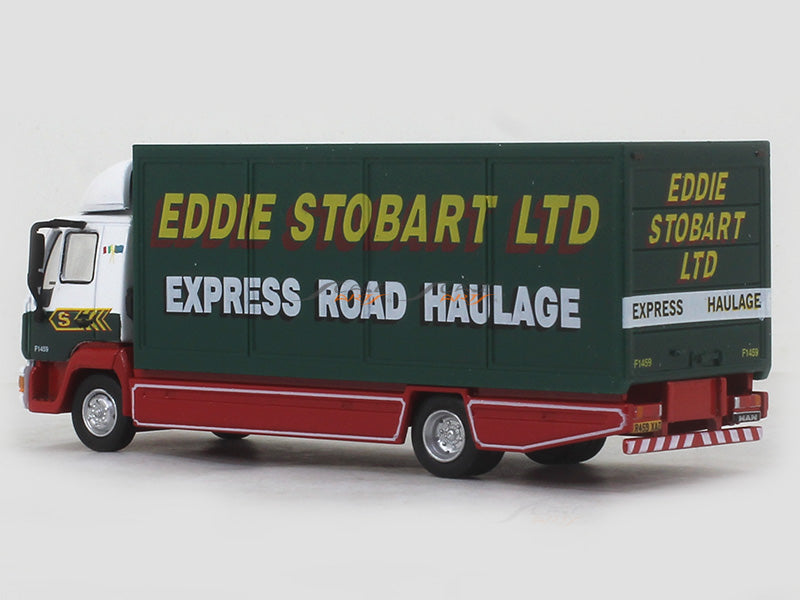 MAN L2000 Box Lorry F1459 Eddie Stobart 1:76 Atlas diecast scale model ...