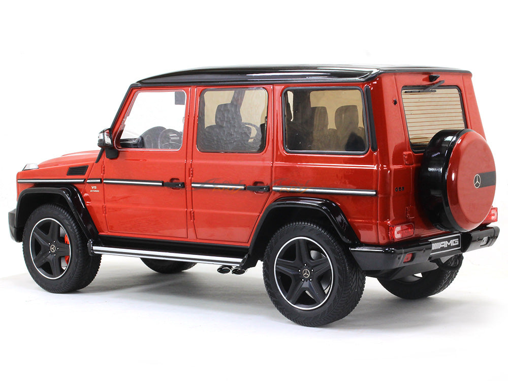 Mercedes-Benz G-Class G63 V8 AMG red 1:18 iScale diecast scale model ...