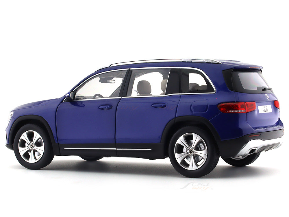 Mercedes-Benz GLB X247 blue 1:18 Dealer Edition diecast scale model van ...
