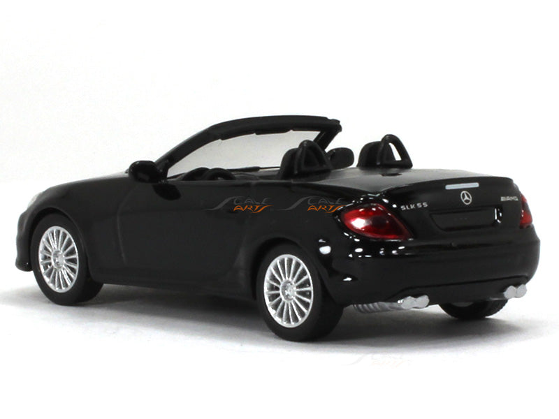Mercedes-Benz SLK 55 AMG black 1:64 Kyosho diecast Scale Model car ...