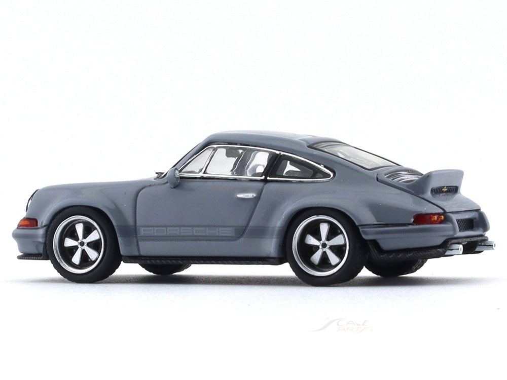 Porsche 964 Singer grey 1:64 HKM diecast scale model car | Scale Arts India