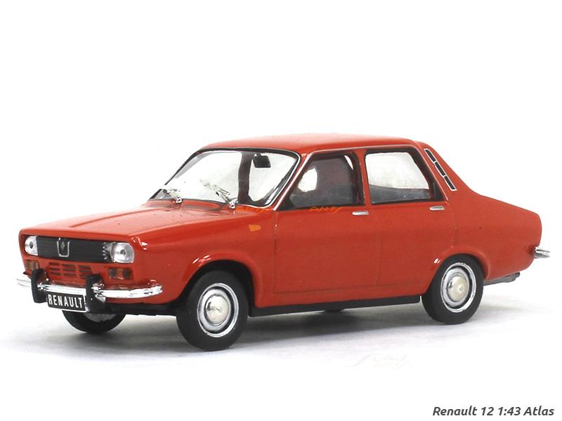 Renault 12 1:43 Atlas diecast scale model car | Scale Arts India