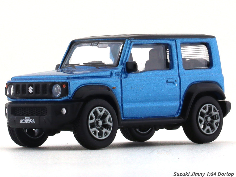 Suzuki Jimny Blue 1:64 Dorlop diecast scale model car | Scale Arts India